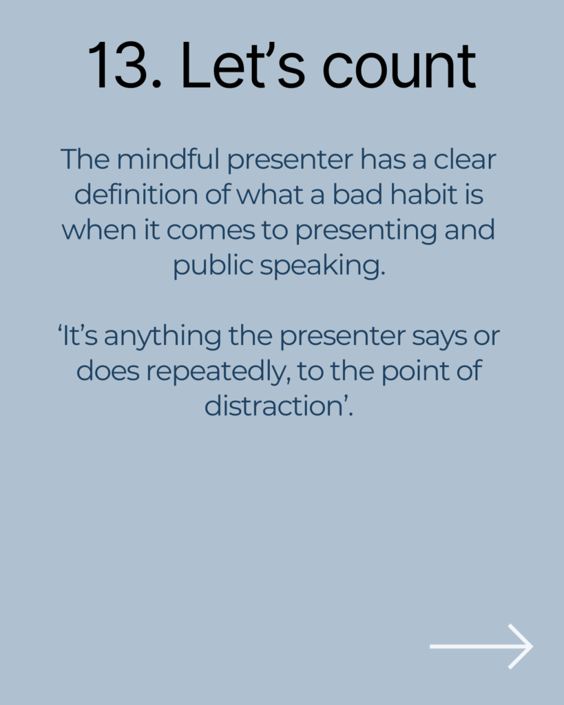 20 Bad public speaking habits to avoid in 2025